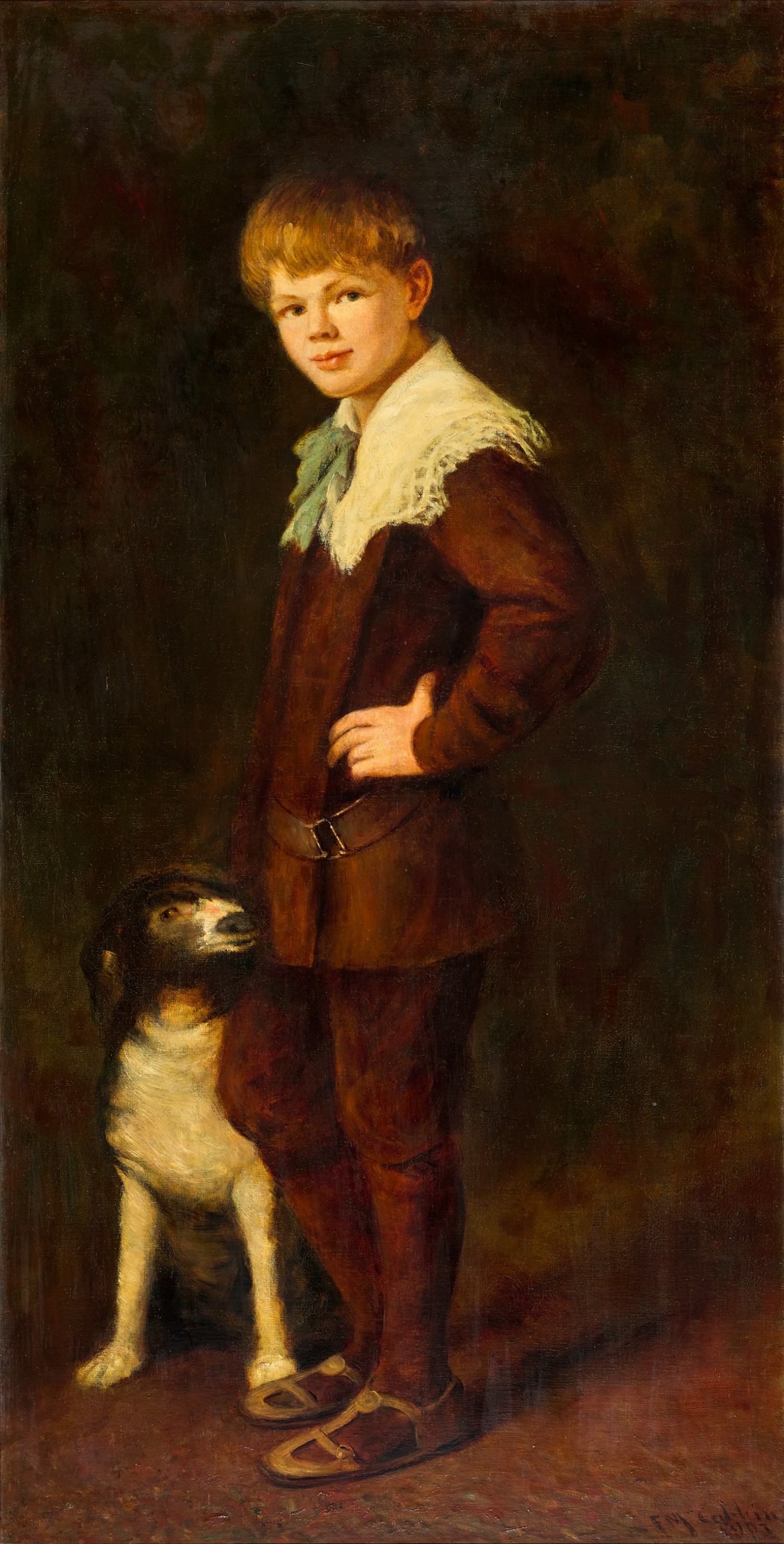 Portrait of the artist’s son John [Sydney], 1903 | Deutscher and Hackett